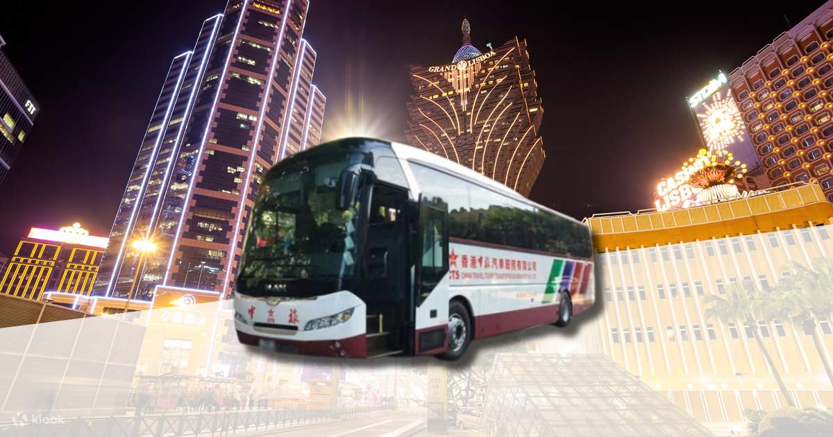Direct bus between Hong Kong and Macau [provided by CTS Bus] - Klook